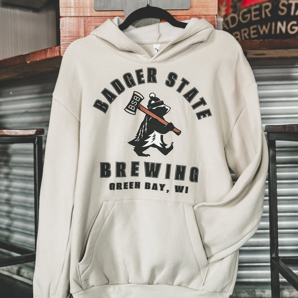 BSB Collegiate Hoodie – Badger State Brewing